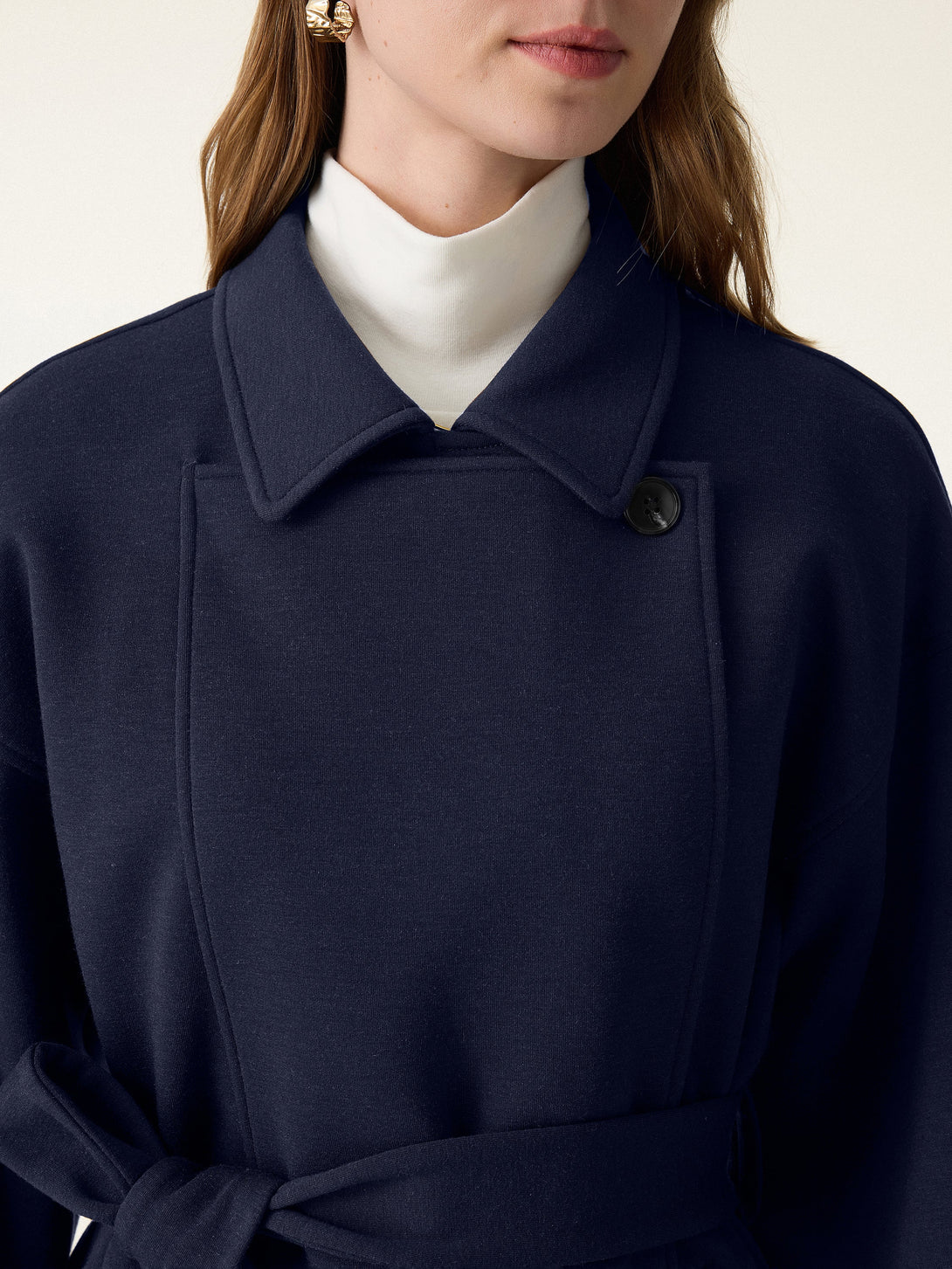 OGL Classic Convertible Collar Belted Coat – testogl11111